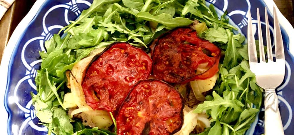 Ground Meat with Vegetables - Kiftah كفتا بالصينية - Palestine in a Dish