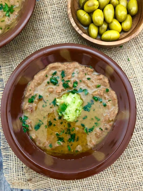 Foul Mudammas (Fava beans) فول مدمس - Palestine in a Dish