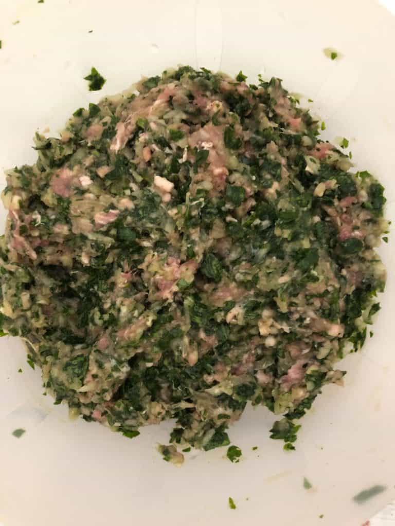 Kiftah bi Tahini Sauce Meatballs - Palestine In A Dish