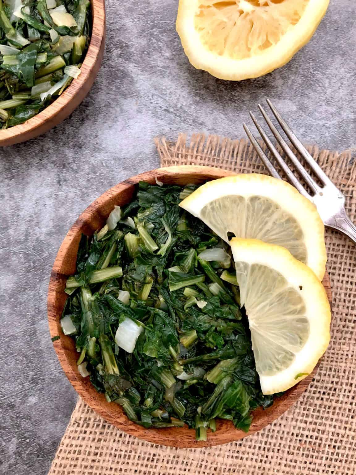 Dandelion Greens Recipe - Palestine In A Dish