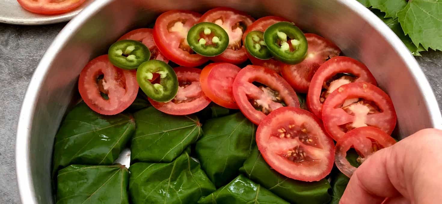 Kiftah bi Warak Enab (Meat Patties in Grape Leaves) - Palestine in a Dish