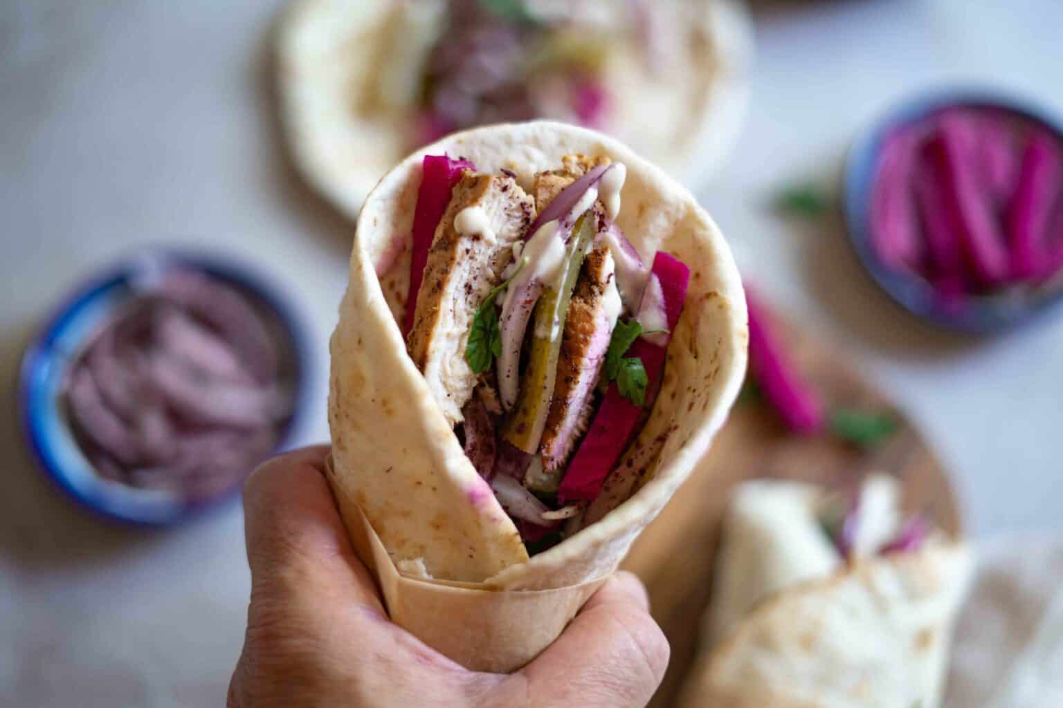 Authentic Chicken Shawarma Recipe - Palestine In A Dish