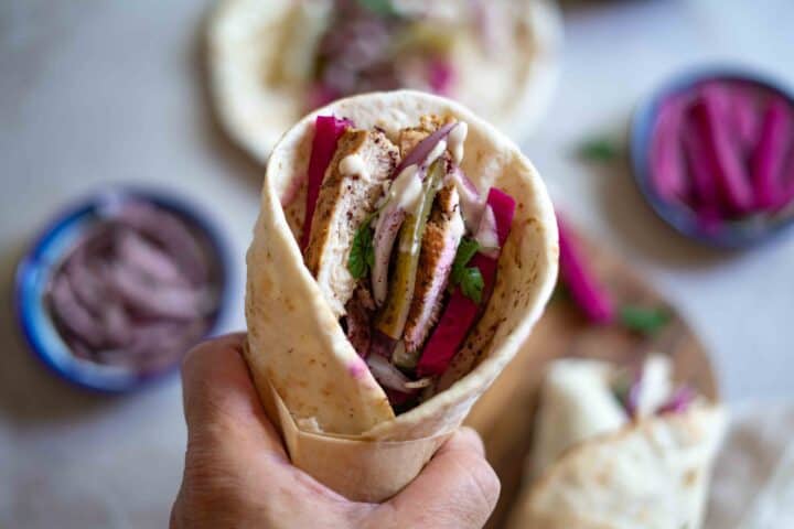 Authentic Chicken Shawarma Recipe - Palestine In A Dish