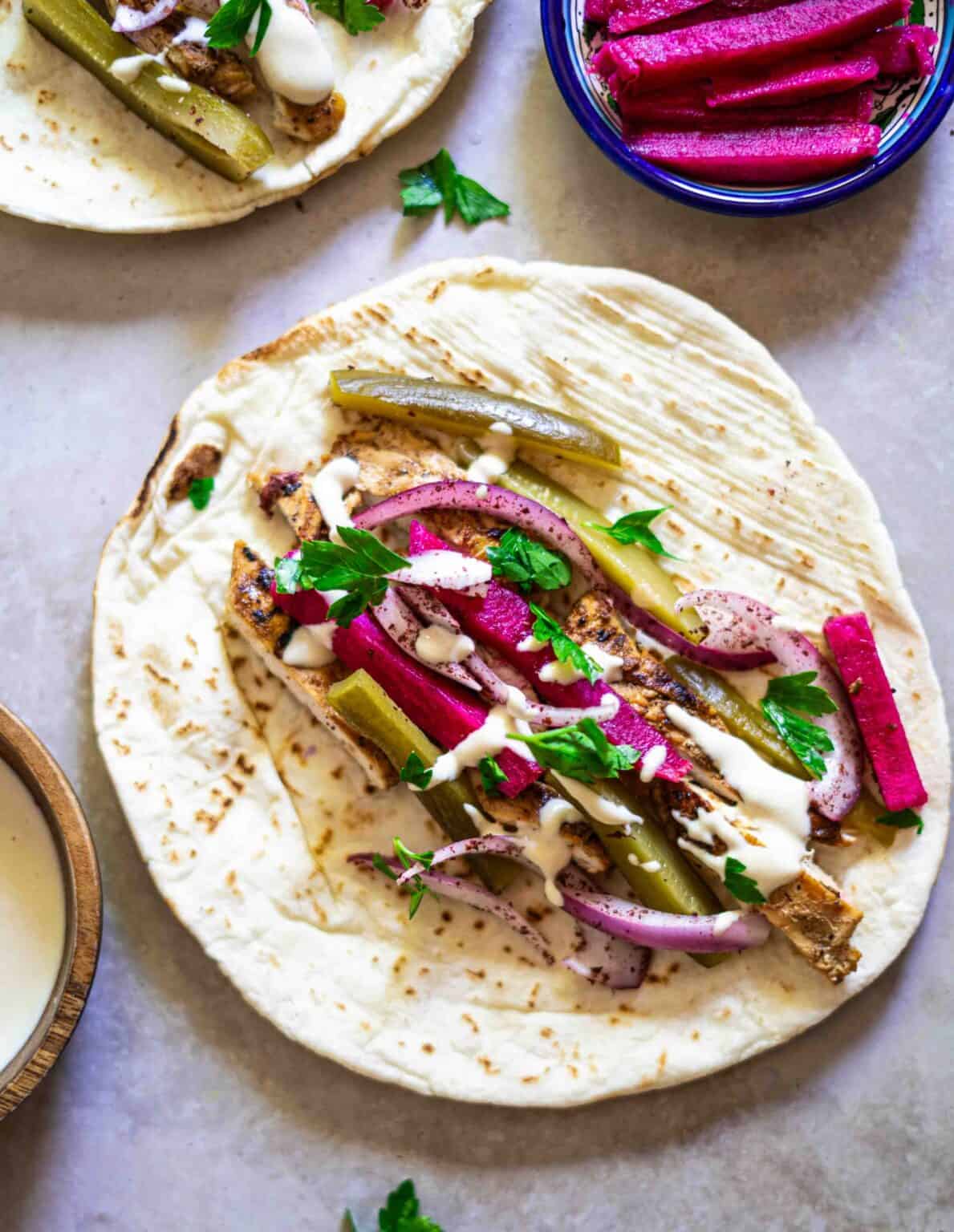 Authentic Chicken Shawarma Recipe - Palestine In A Dish