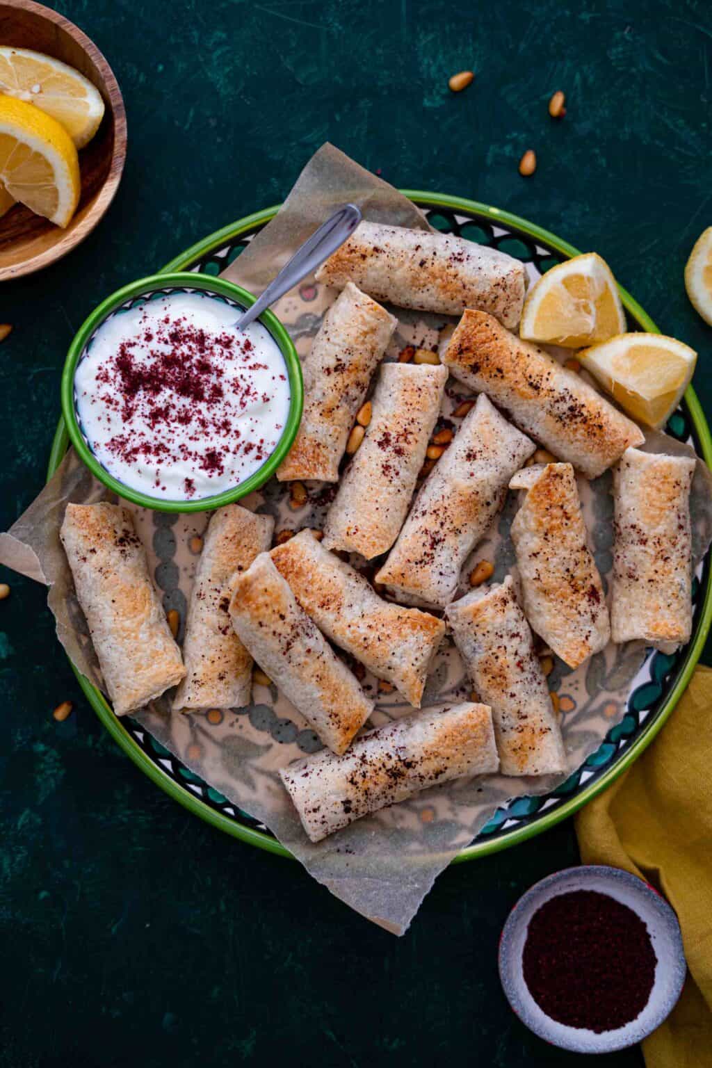 Musakhan Rolls - Palestine In A Dish