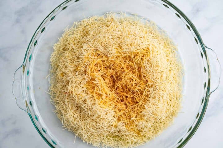 Palestinian Knafeh Recipe - Palestine In A Dish