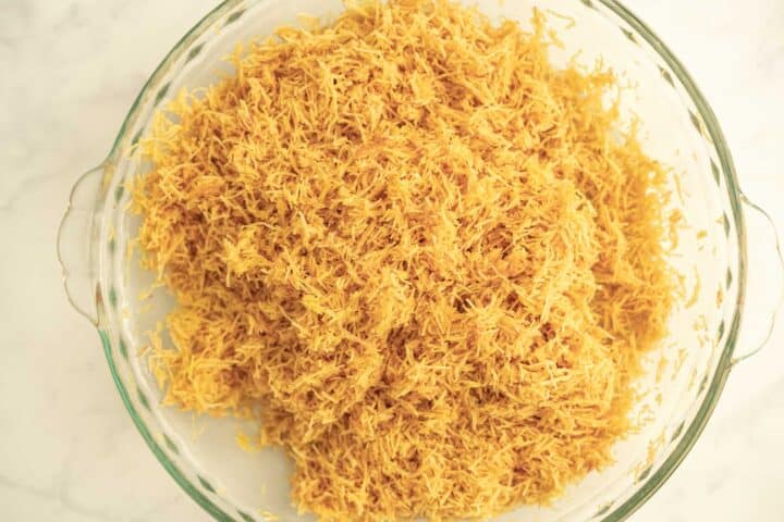 Palestinian Knafeh Recipe - Palestine In A Dish