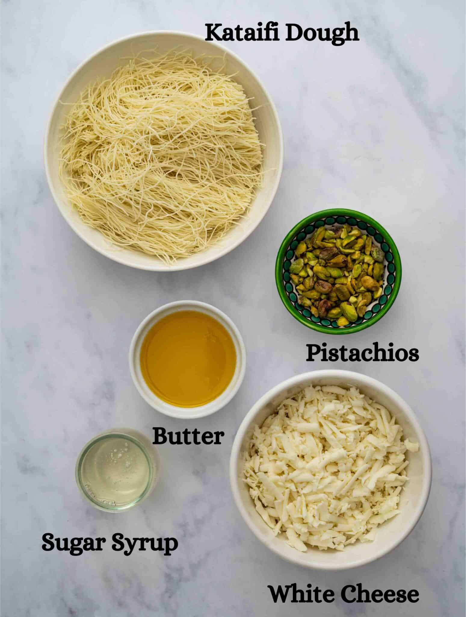 Palestinian Knafeh Recipe - Palestine In A Dish