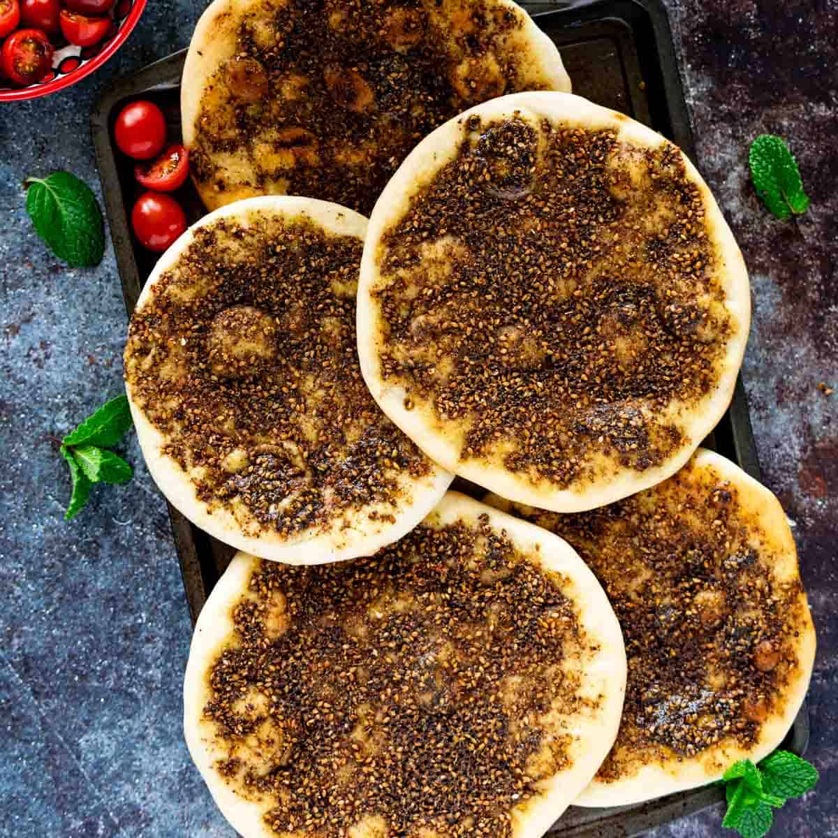 Manakeesh Spinach Spinach Pie Pockets