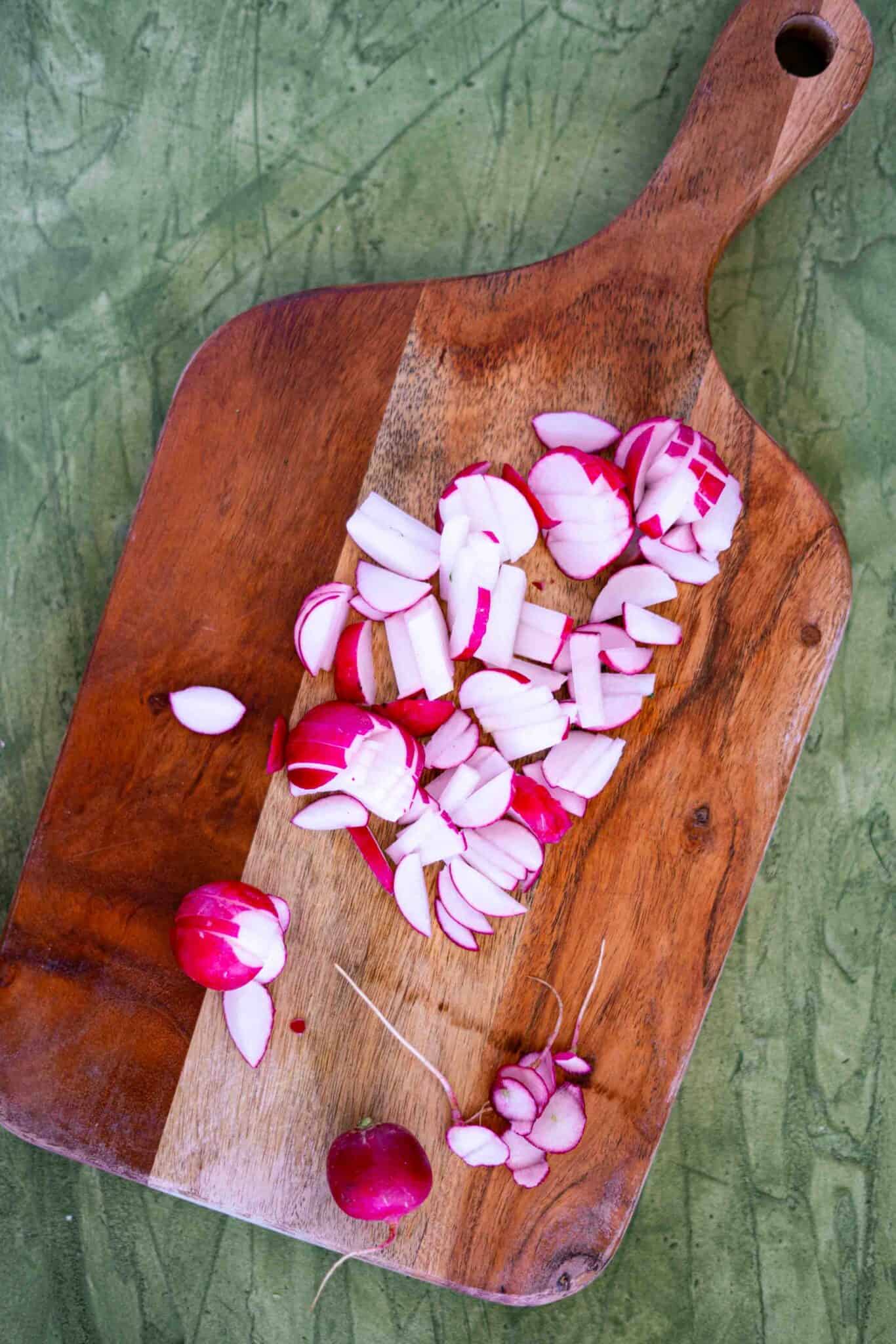 Radish Green Salad - Palestine In A Dish