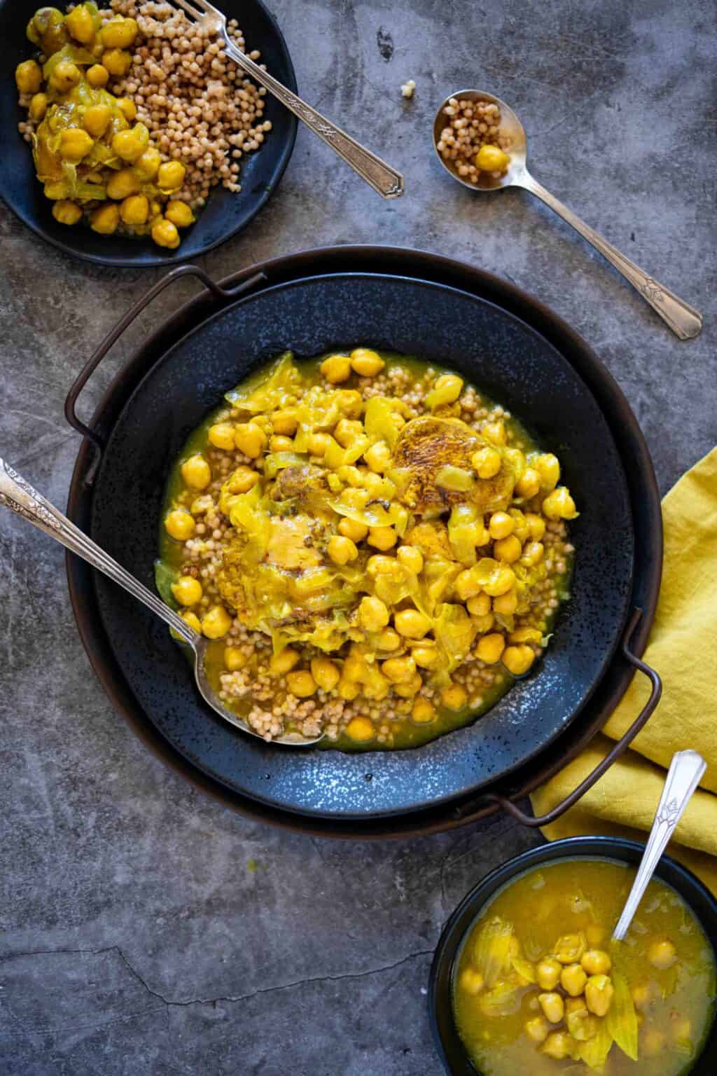 Maftoul (Palestinian Couscous) - Palestine In A Dish