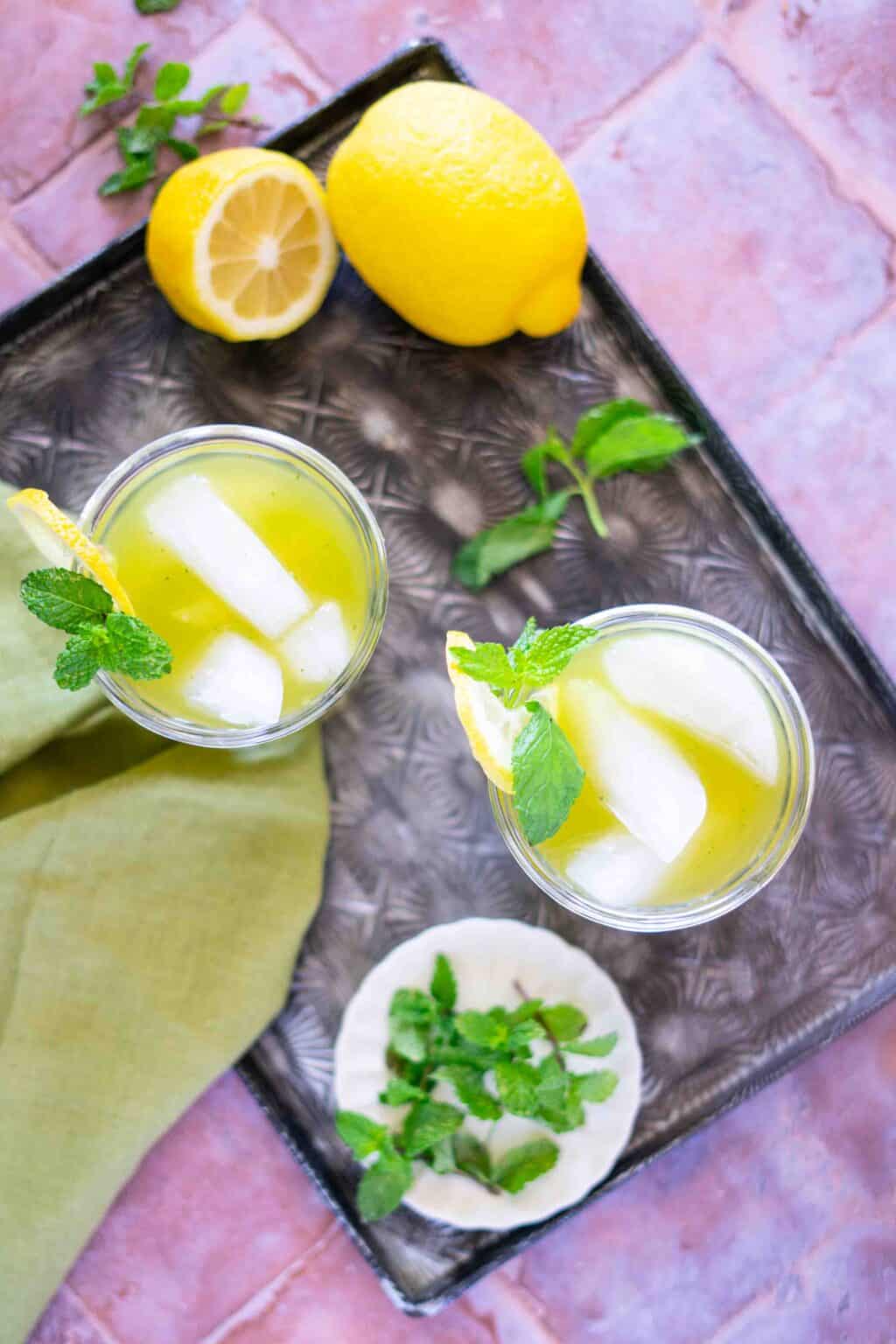 Lemon Mint Recipe - Palestine In A Dish