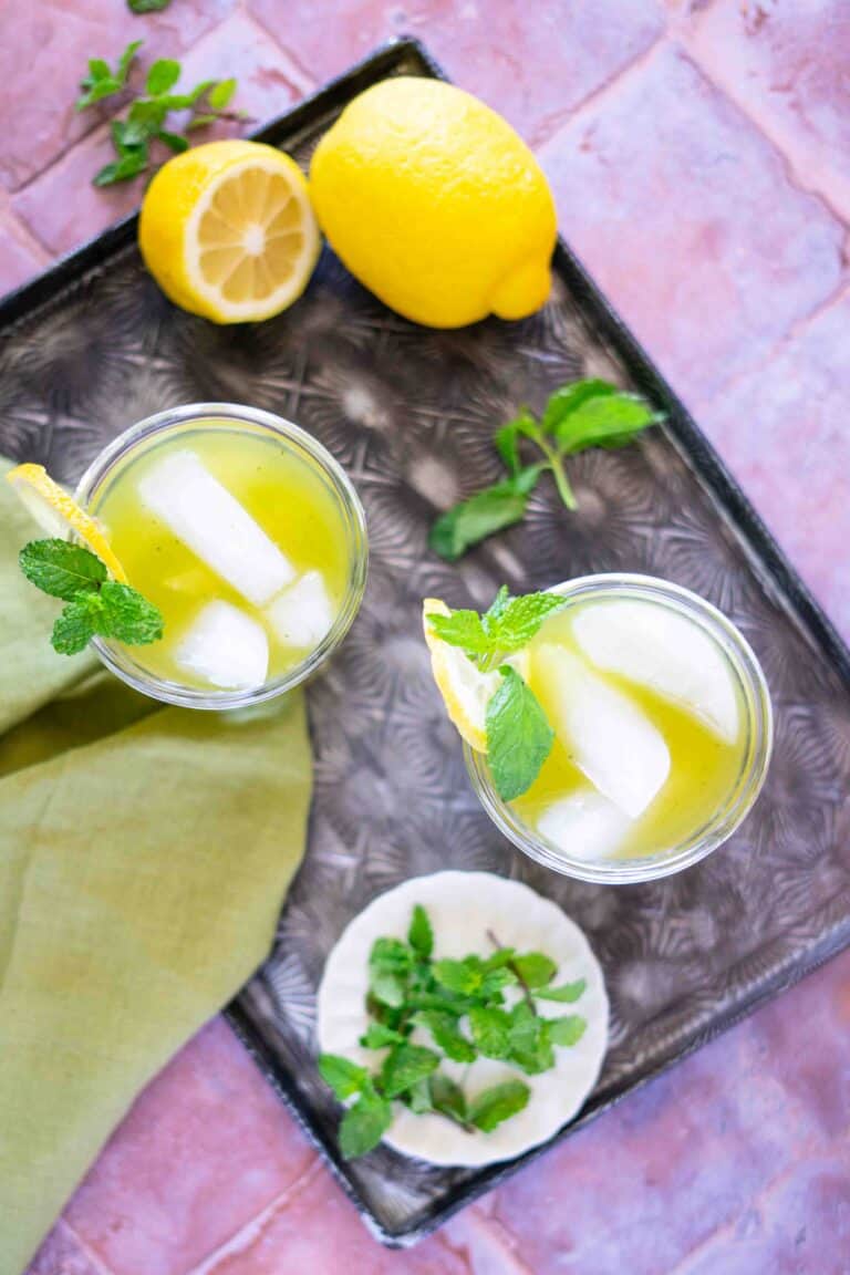 Lemon Mint Recipe - Palestine In A Dish