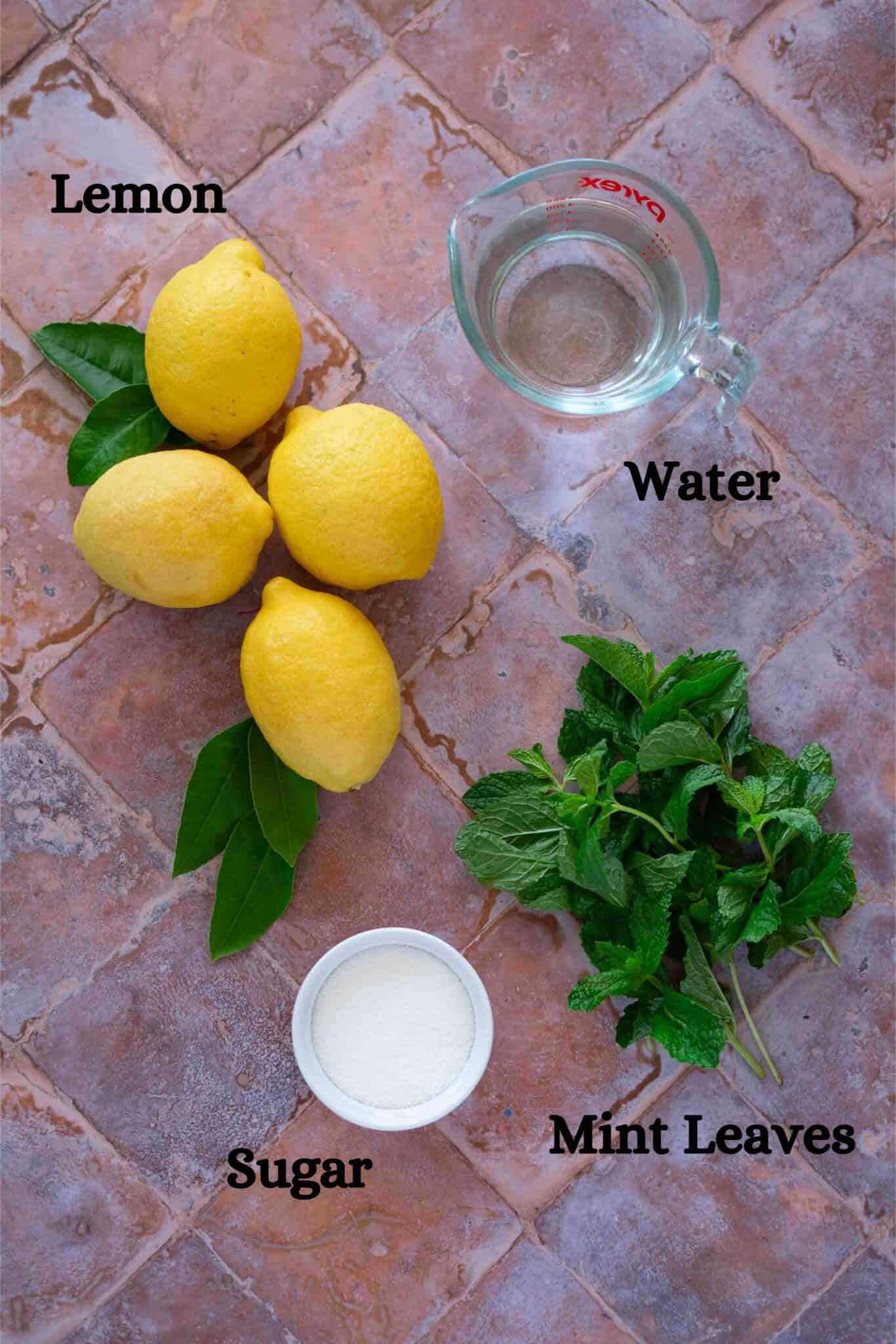 Lemon Mint Recipe - Palestine In A Dish