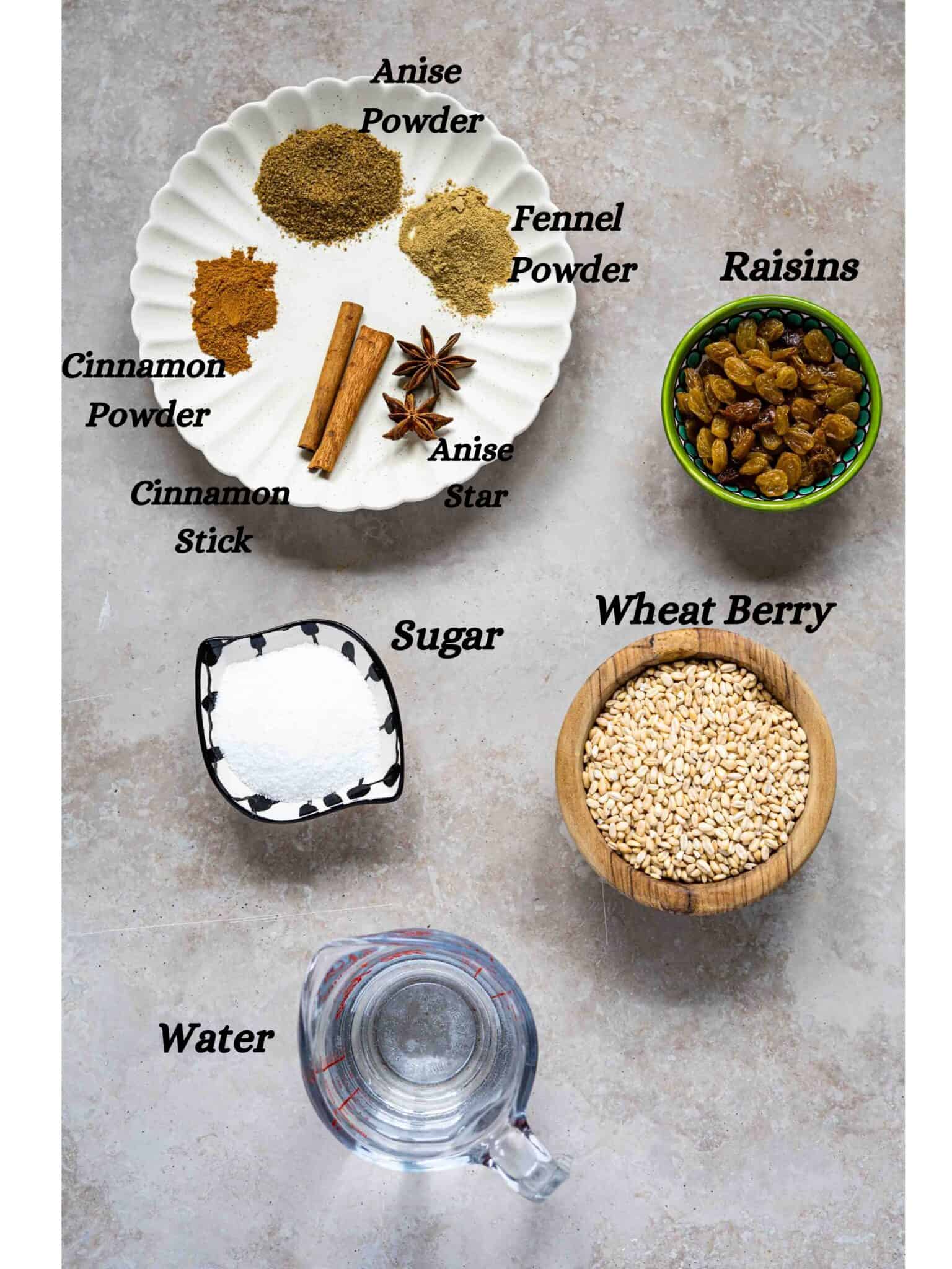 Burbara (Wheat Berry Pudding) - Palestine In A Dish