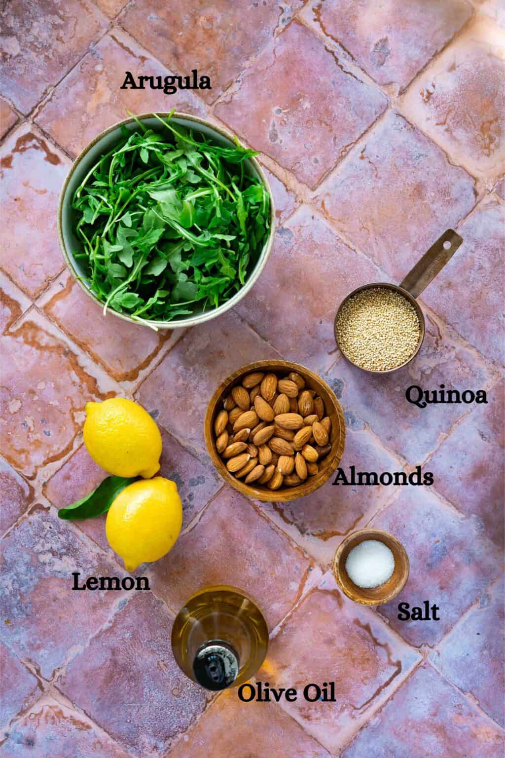 Arugula and Quinoa Salad - Palestine In A Dish