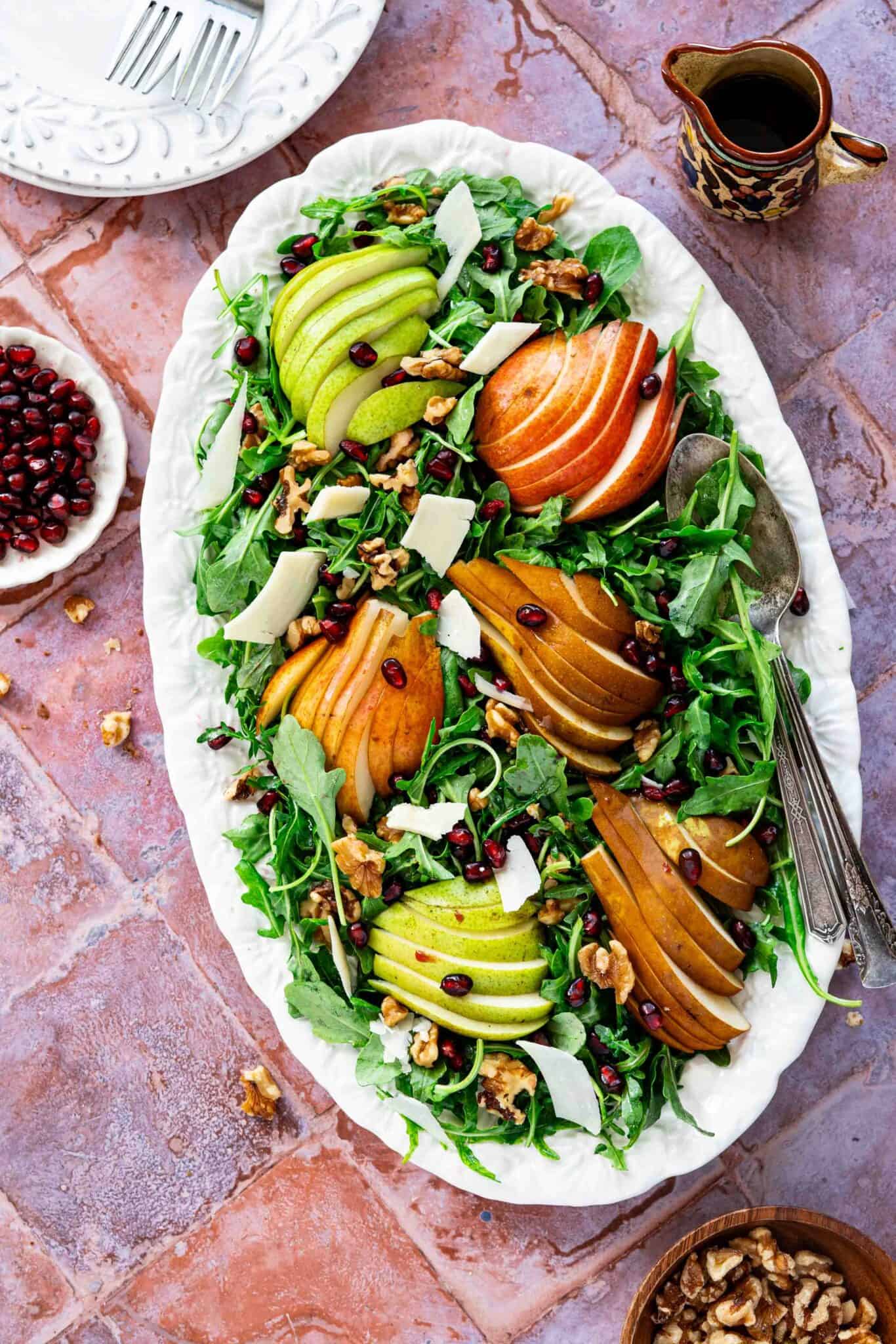 Arugula and Pear Salad - Palestine In A Dish