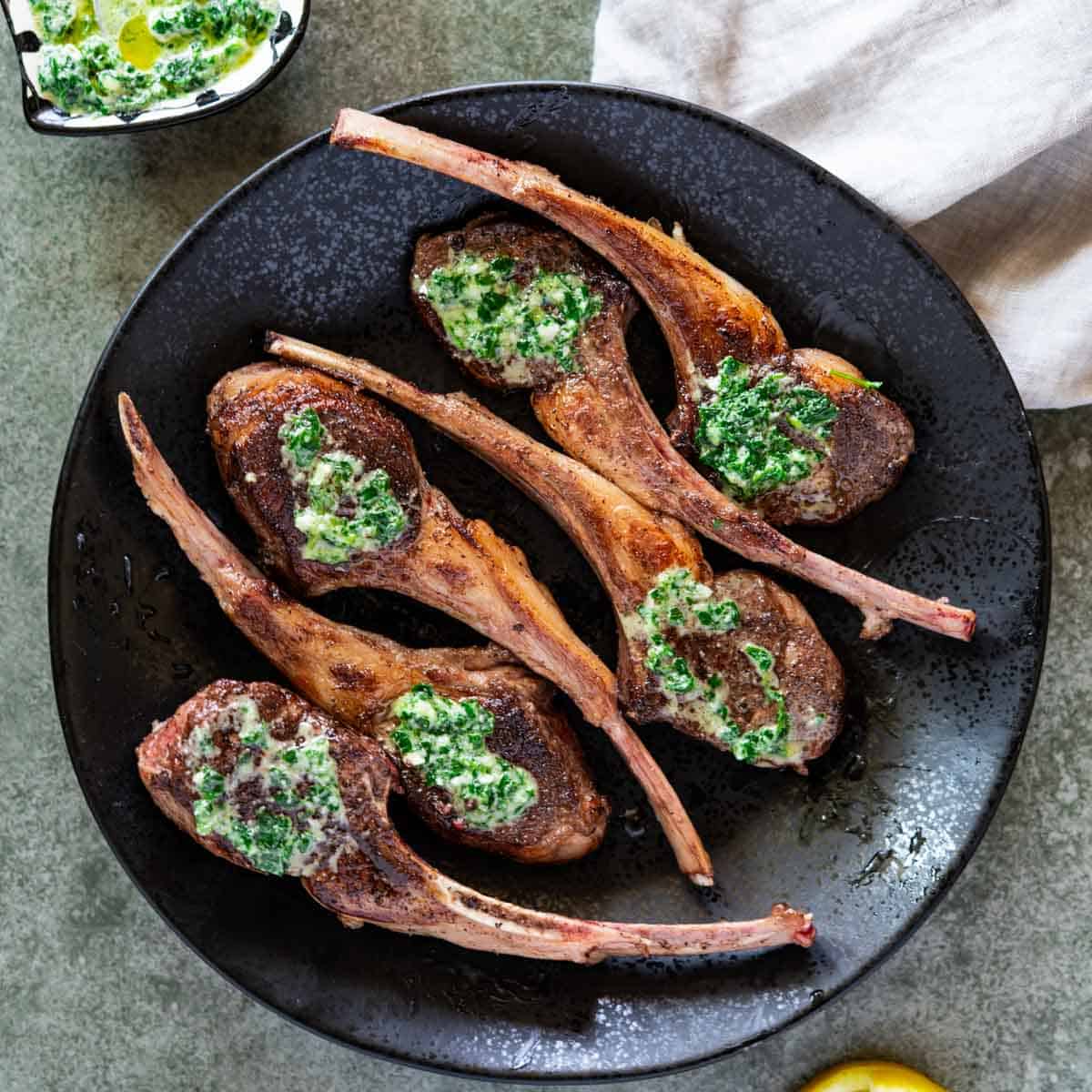 Cast Iron Lamb Chops - Palestine In A Dish