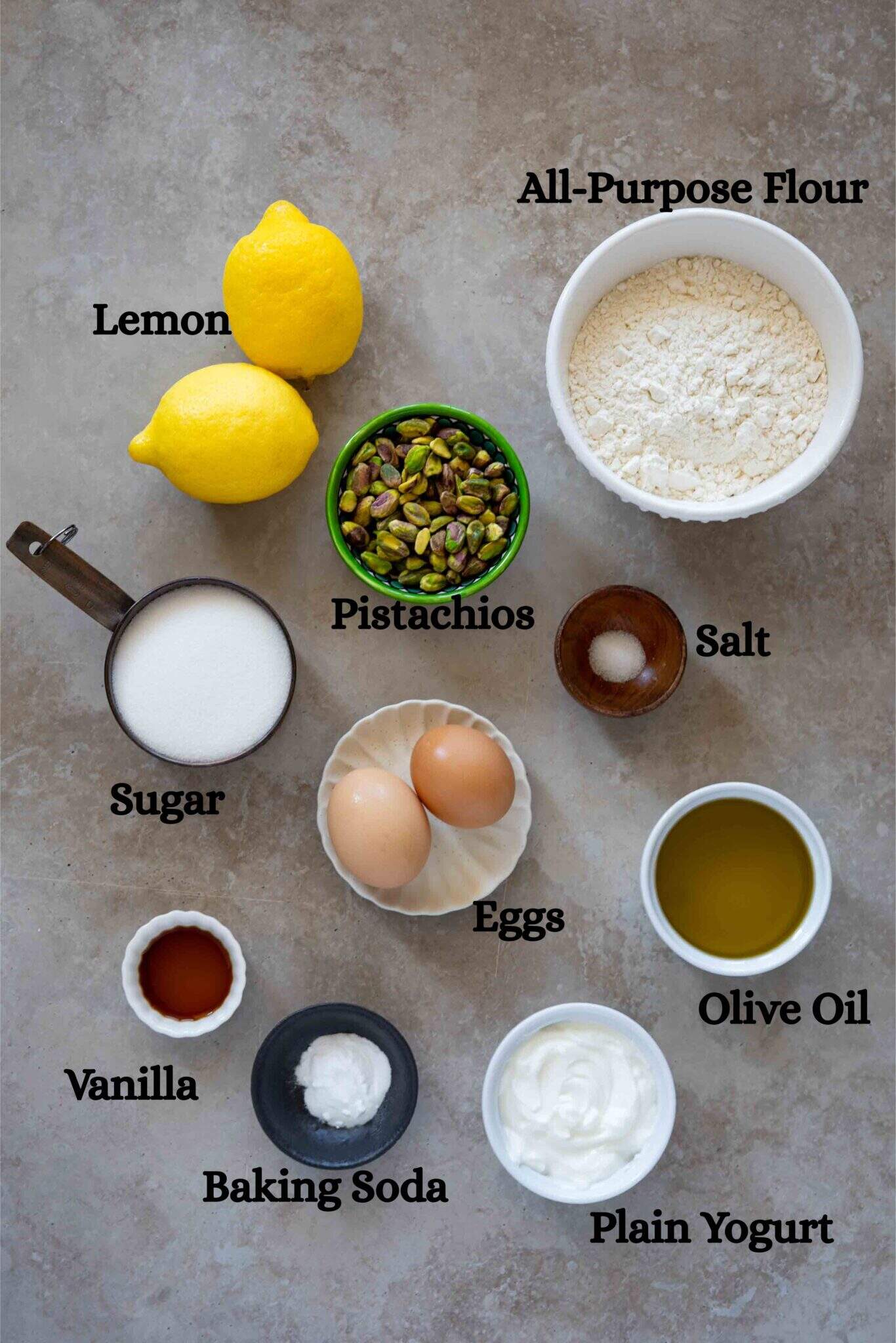 Lemon Pistachio Cake - Palestine In A Dish