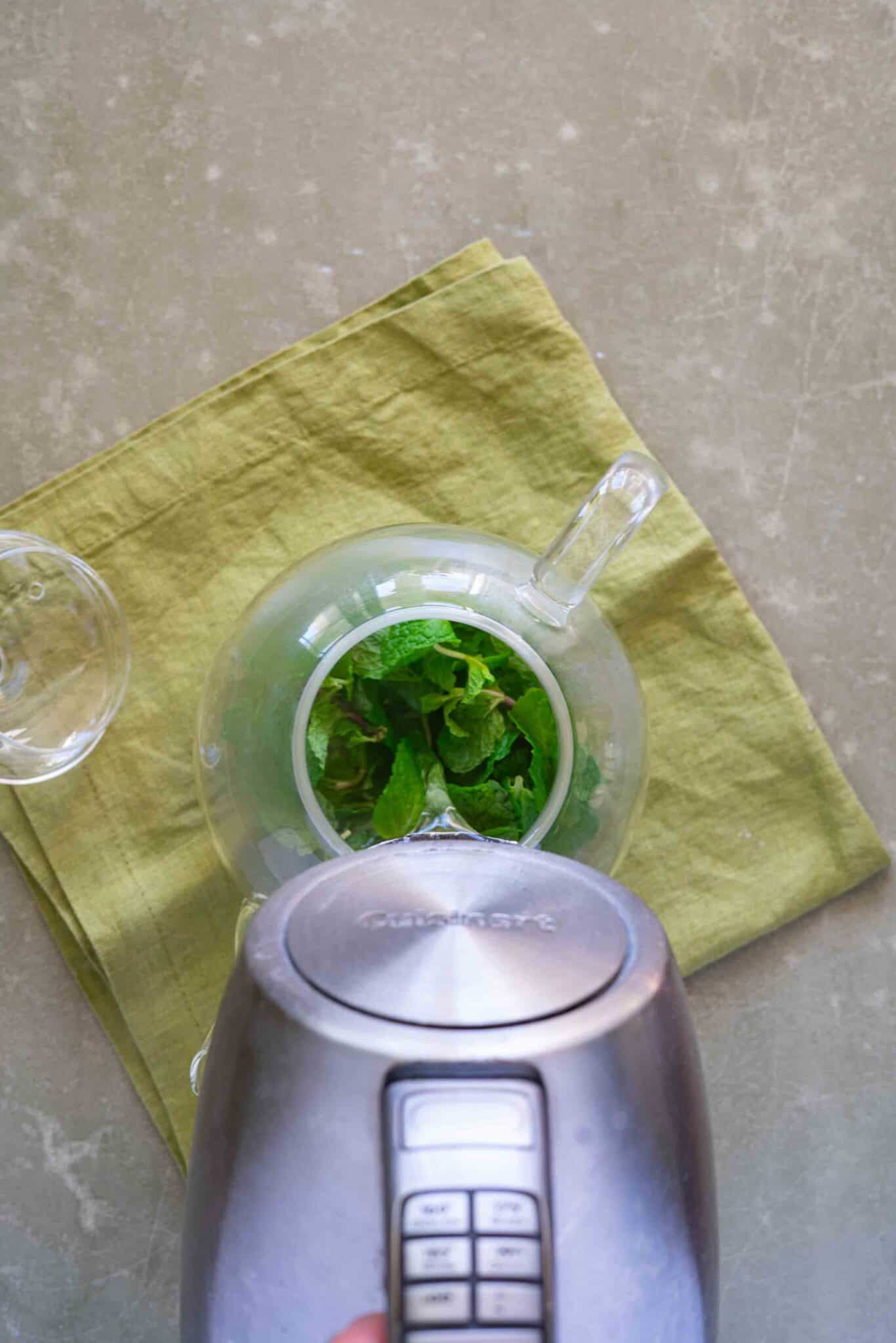 Lemon Mint Tea - Palestine In A Dish